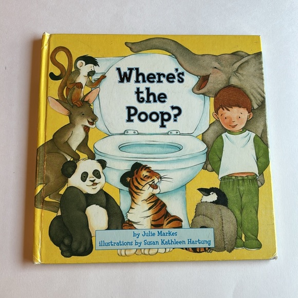 Vintage | Toys | Wheres The Poop Childrens Hardcover Book | Poshmark